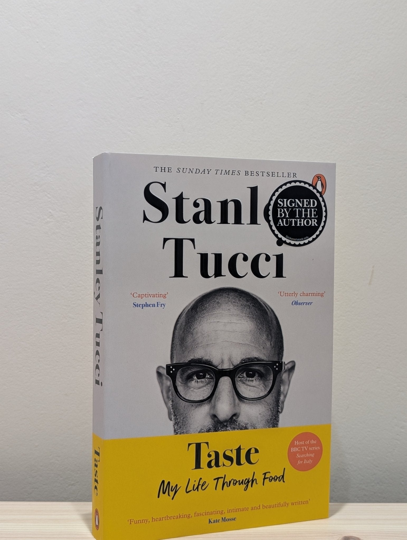 TASTE by Stanley Tucci (Signed) – Fialta Books