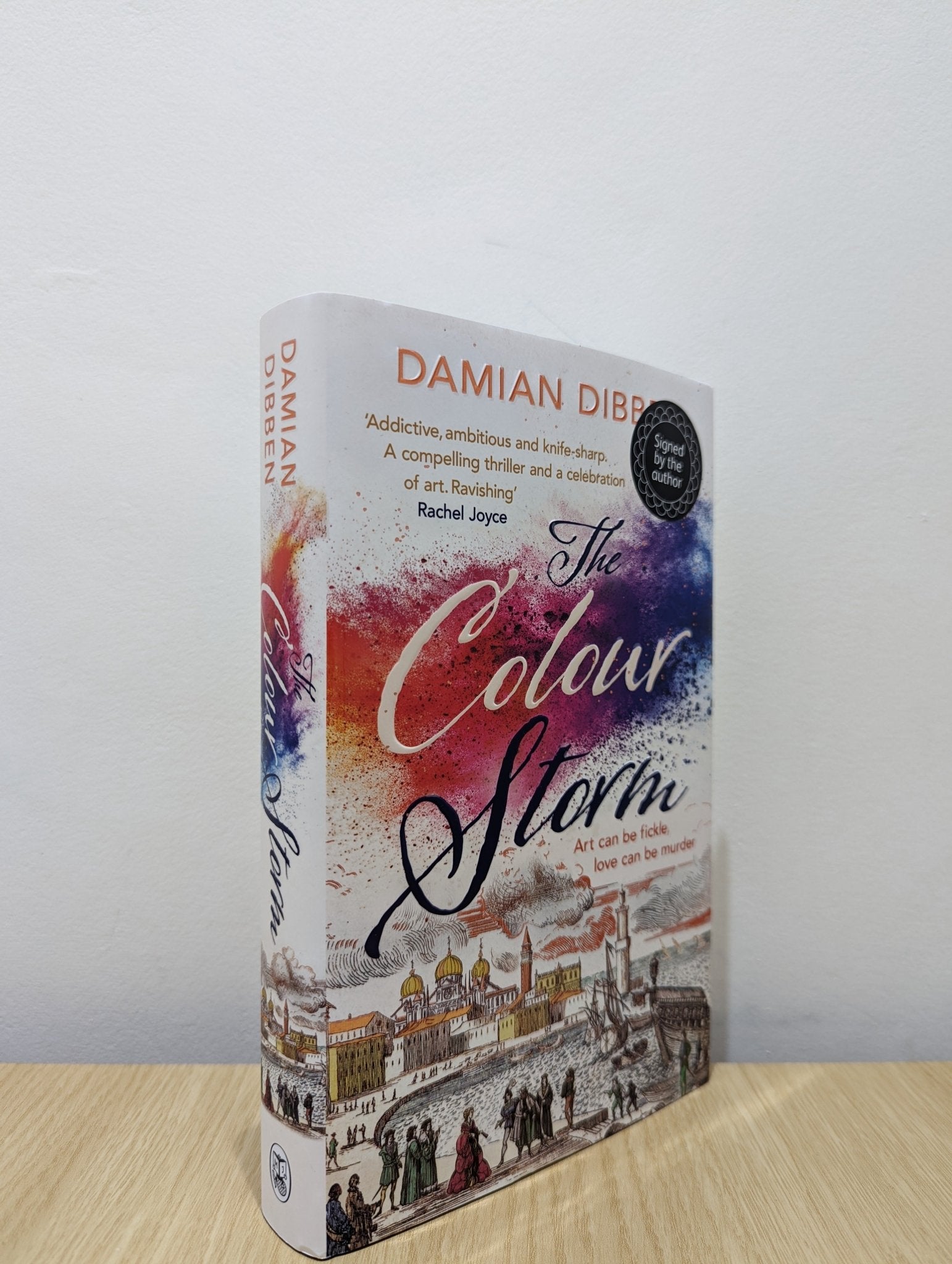 The Colour Storm by Damian Dibben (Signed First Edition) – Fialta Books
