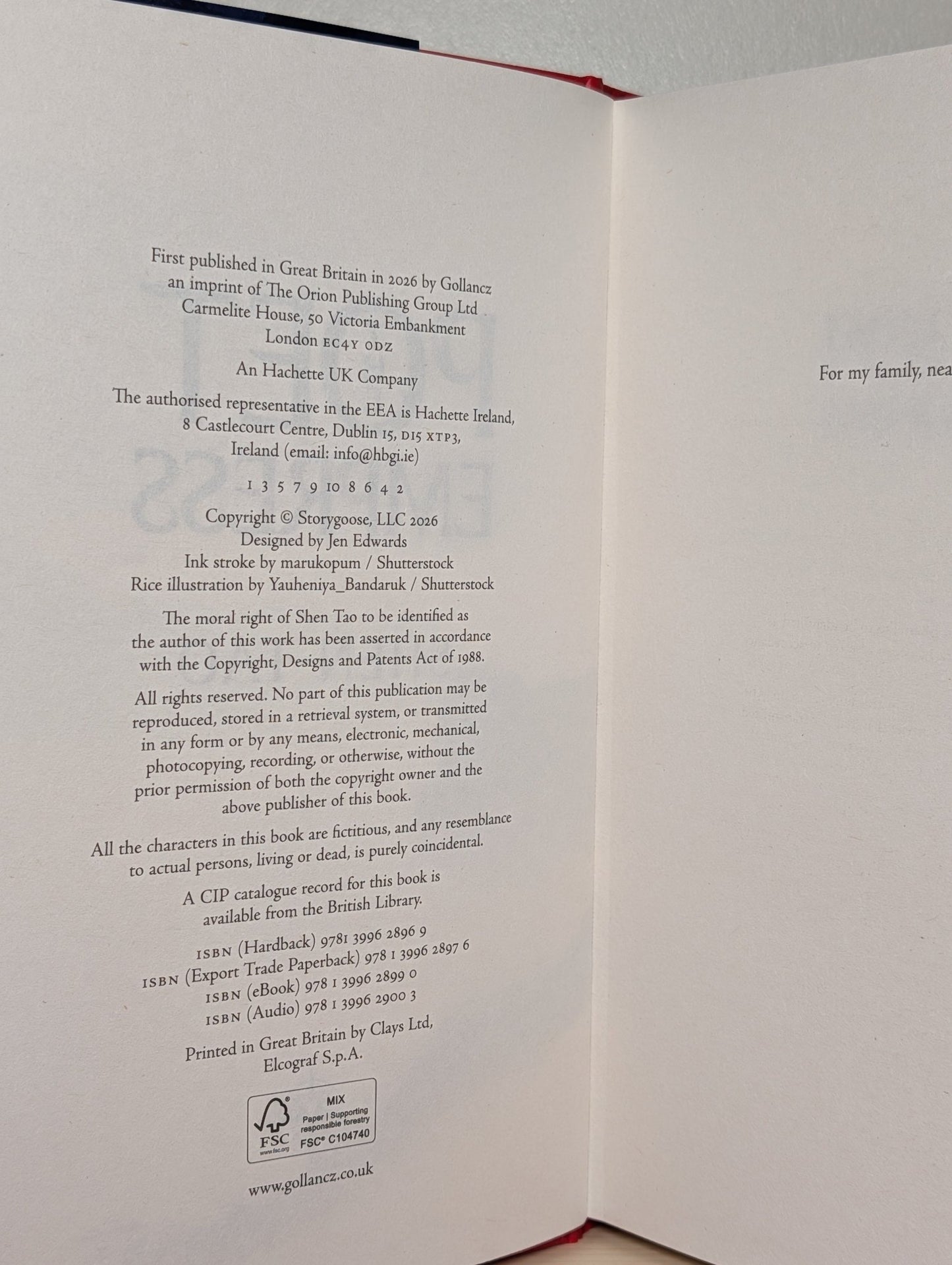 The Poet Empress by Shen Tao (Signed First Edition) – Fialta Books