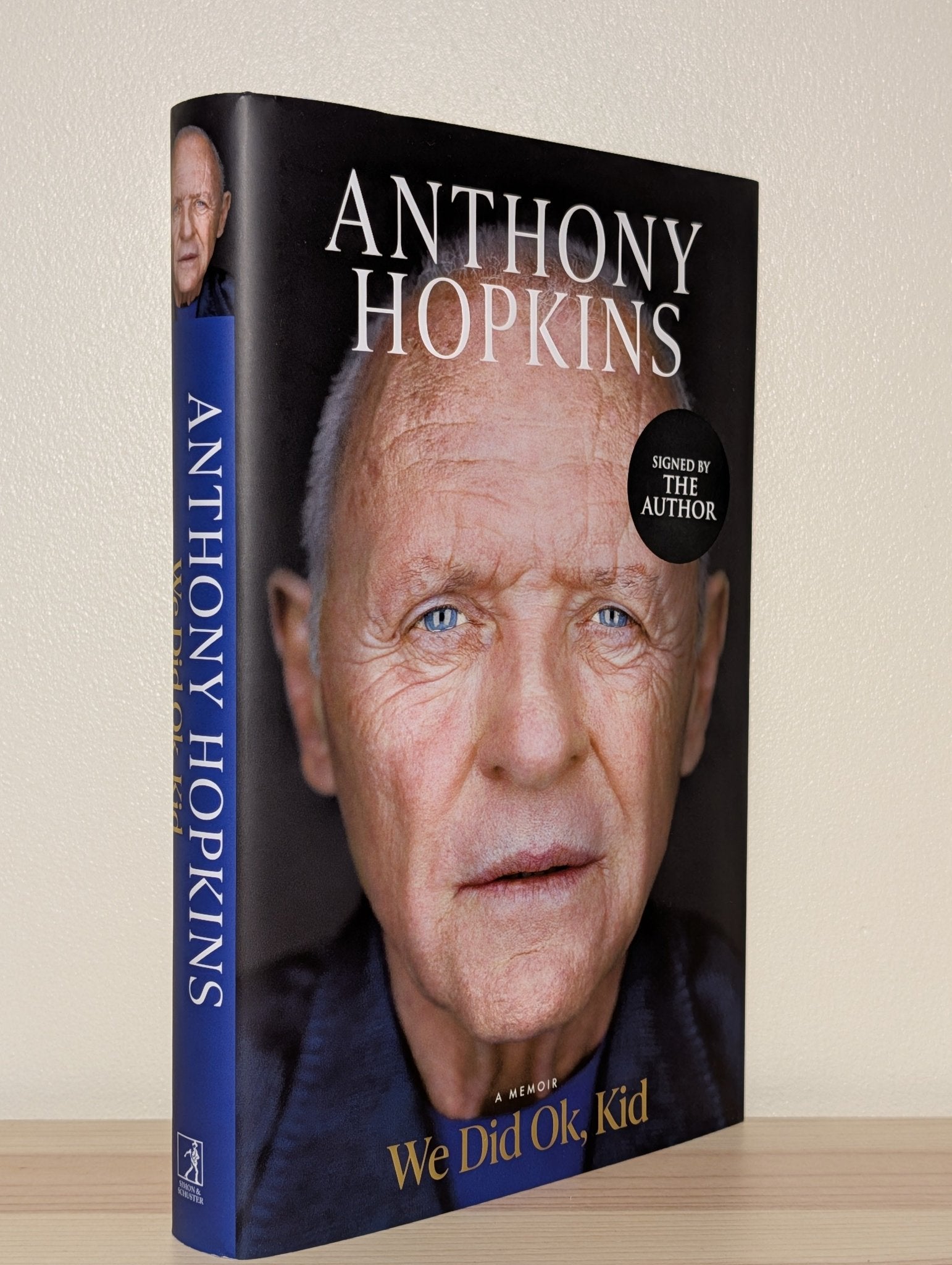 We Did Ok, Kid: A Memoir by Sir Anthony Hopkins (Signed First Edition ...